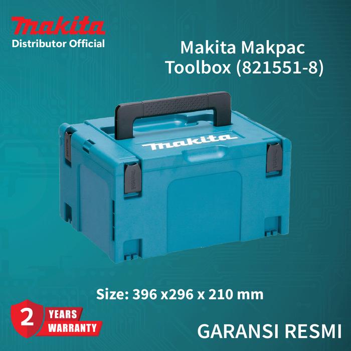 Jual Makita Makpac Toolbox 821551-8 Tool kit Box Besar Kotak Perkakas Kunci - Kota Tangerang ...