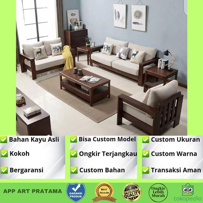 Jual Sofa Ruang Tamu Set / Sofa Minimalis Murah / Sofa Ruang Tamu ...