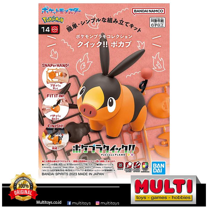 Jual POKEMON PLAMO COLL QUICK 14 TEPIG 65318 - Jakarta Utara - Multi ...