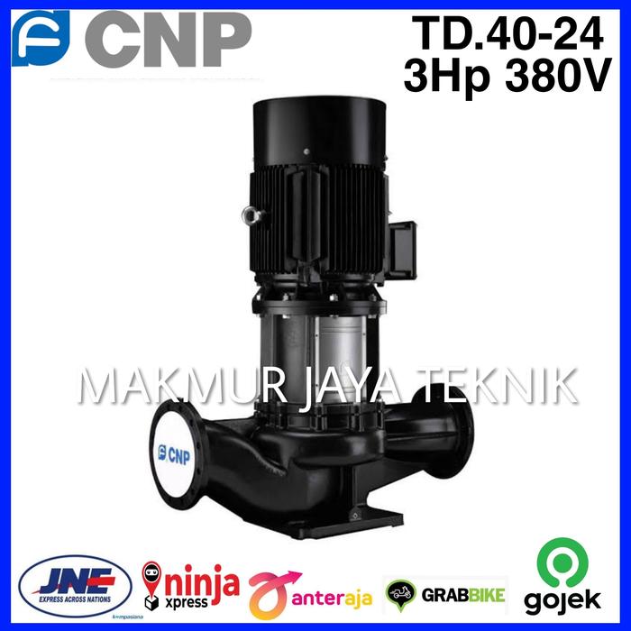 Jual Pompa Air CNP TD 40-24 2,2Kw 3Hp 380V Pompa Cairan Solar Pompa ...