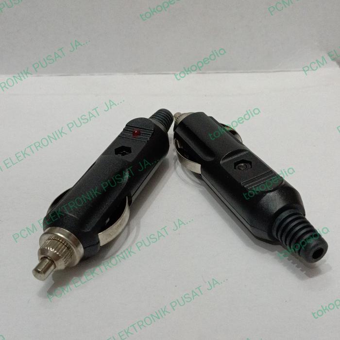 Jual 1535 jack kepala lighter mobil male cowok plus led indicator plus ...