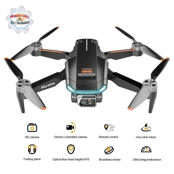 Jual DRONE GPS JG99 KAMERA FULLHD OPTICAL FLOW BRUSHLESS STABIL BISA RTH - AE10 = JG99 - Kota ...