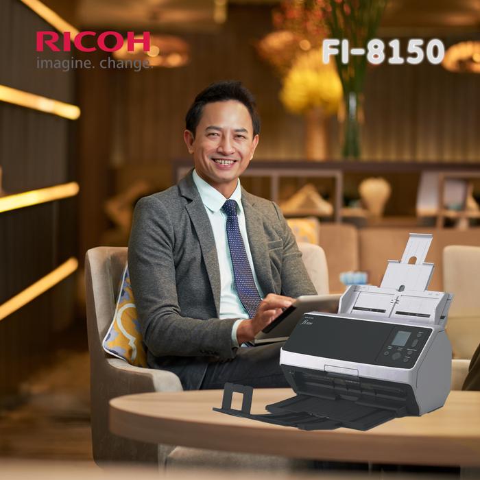 Jual Scanner Ricoh Fi 8150 - A4/Legal/Folio/F4 - 50 Lembar/Menit - ADF ...