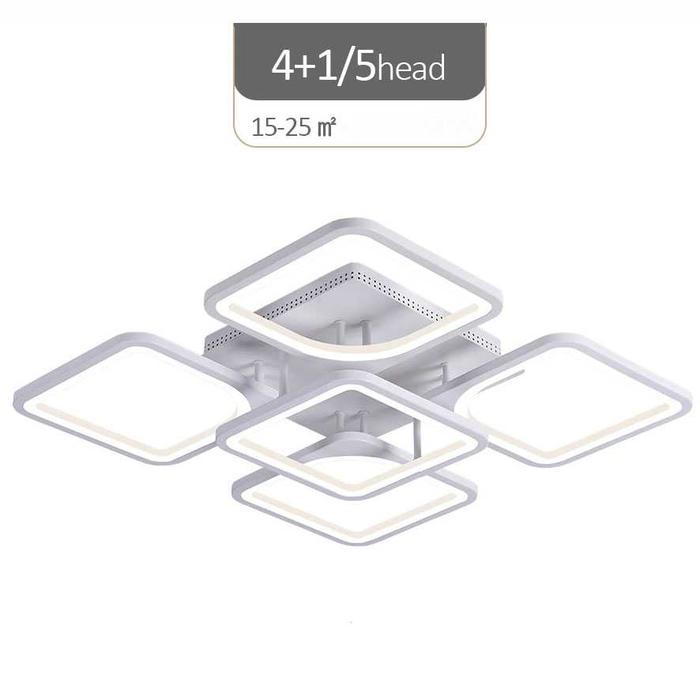 Promo Lampu LED Plafon Plafond 5 Kotak Square Modern Ceiling Lamp ...