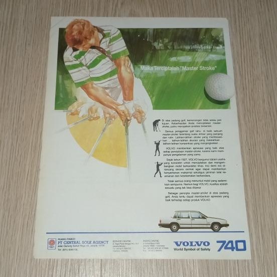 Jual Iklan Cetak Jadul Mobil Volvo 740 - Kota Bandung - Kawan ...