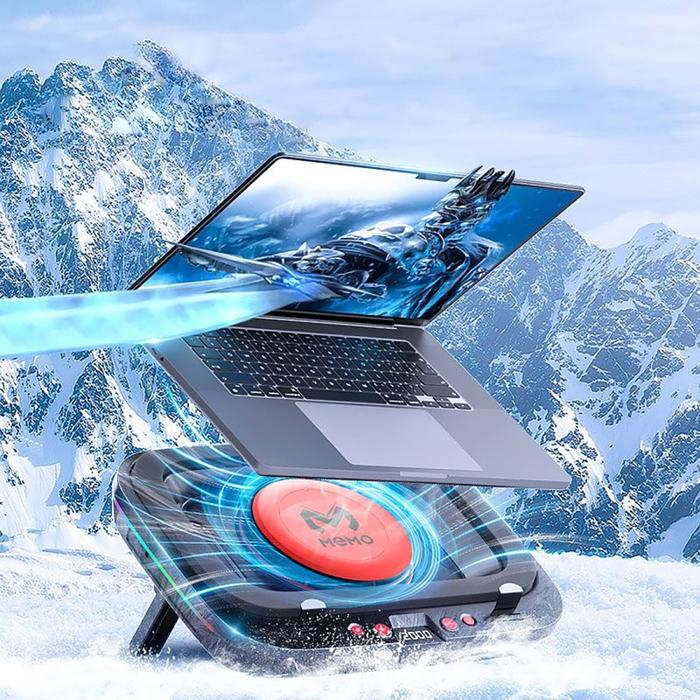 Promo Memo FL 08 Laptop Cooling Fan 2400 RPM Turbo Compressed Air ...