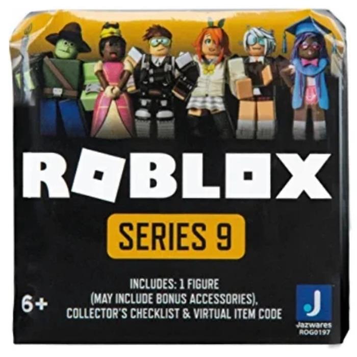 Promo Roblox Mystery Figures Series 9 Black and Gold Edition Satuan ...