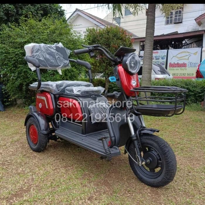 Jual Sepeda Listrik Roda 3 Xuanku Murah / Sepeda Motor Listrik Roda ...
