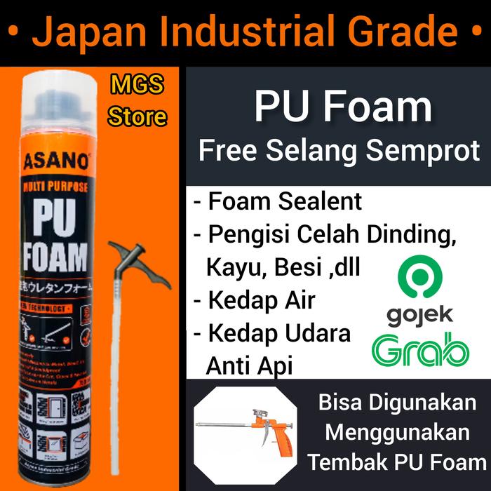Jual ASANO PU Foam Sealant Foam Spray PU Foam Polyurethane Pu Foam Gun - Asano PU Foam - Kota ...