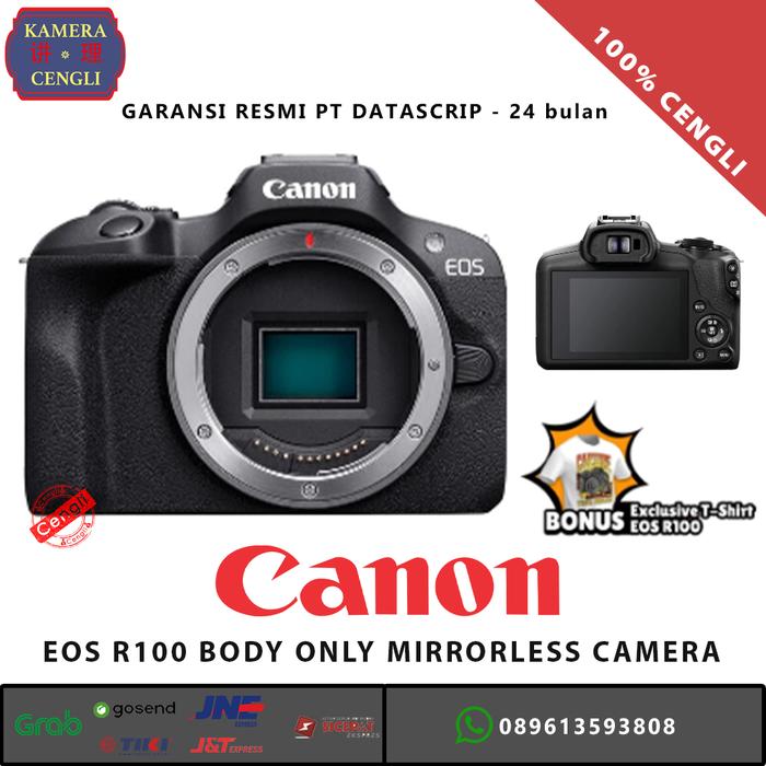 Jual Canon EOS R100 Body Only Mirrorless Camera Canon EOS R 100 ORI ...