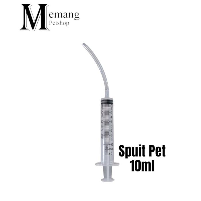 Jual Suntikan Spuit Spet 10ml Makan Minum Obat Kucing Anjing Burung ...
