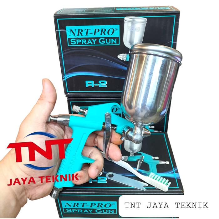 Jual SPRAY GUN CAT R2 NRT PRO TABUNG ATAS / SEMPROTAN CAT KOMPRESOR NRT ...