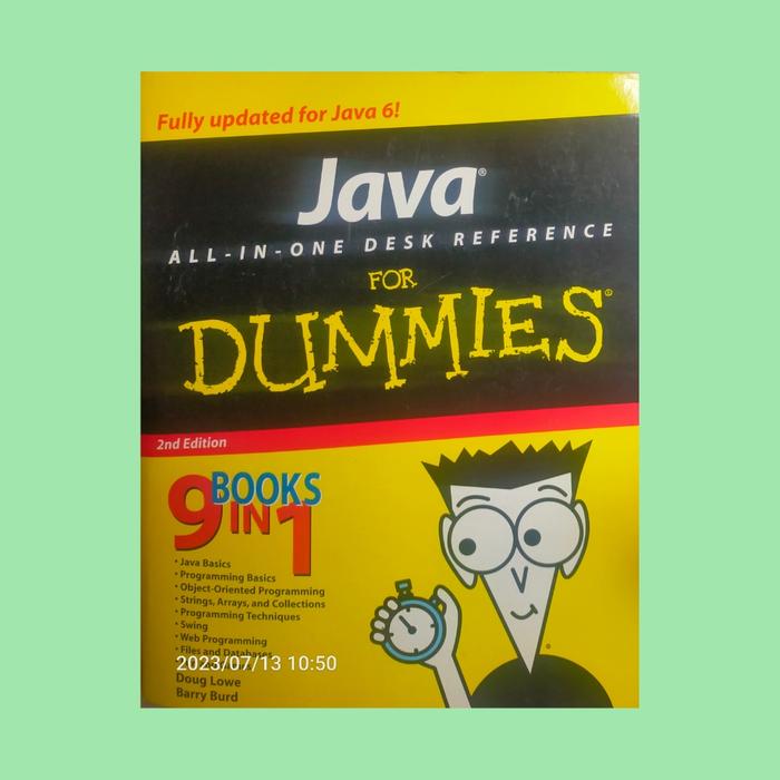 Jual Java All- In - One Desk Reference For Dummies Di Seller Noelle ...