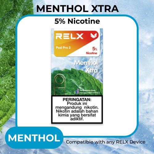 Jual RELX Pod Pro 2 - Menthol Xtra (Isi 1 Pod) - Jakarta Pusat - RELX ...