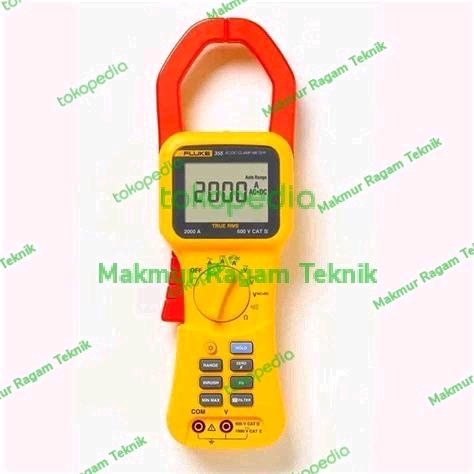 Jual Fluke 355 True RMS Wide-Jaw AC DC Digital Clamp Meter 2000A Tang ...