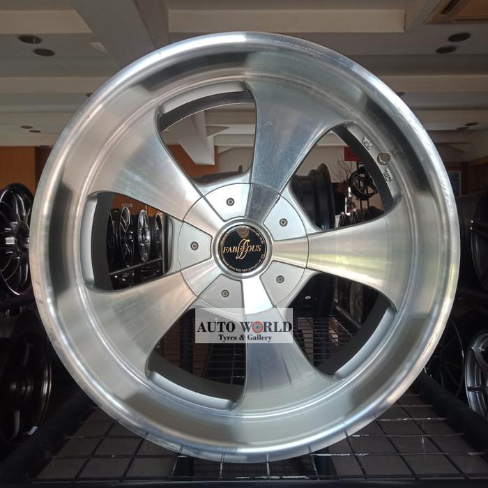 Jual Velg Fabulous Ring 18 PCD 4x100 ET 42 Raize Rocky City Hatchback ...