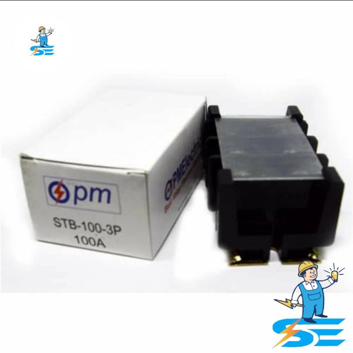 Jual Terminal Block / Blok STB 100A 3P merk PM - Jakarta Pusat - SARANA ...