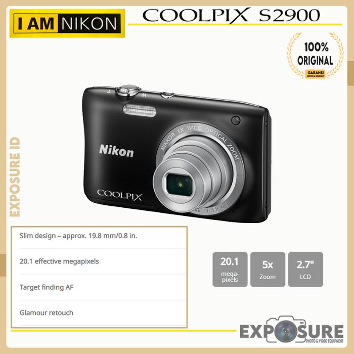 Jual Nikon Coolpix S2900 / Kamera Pocket Digital Nikon Coolpix S2900 ...