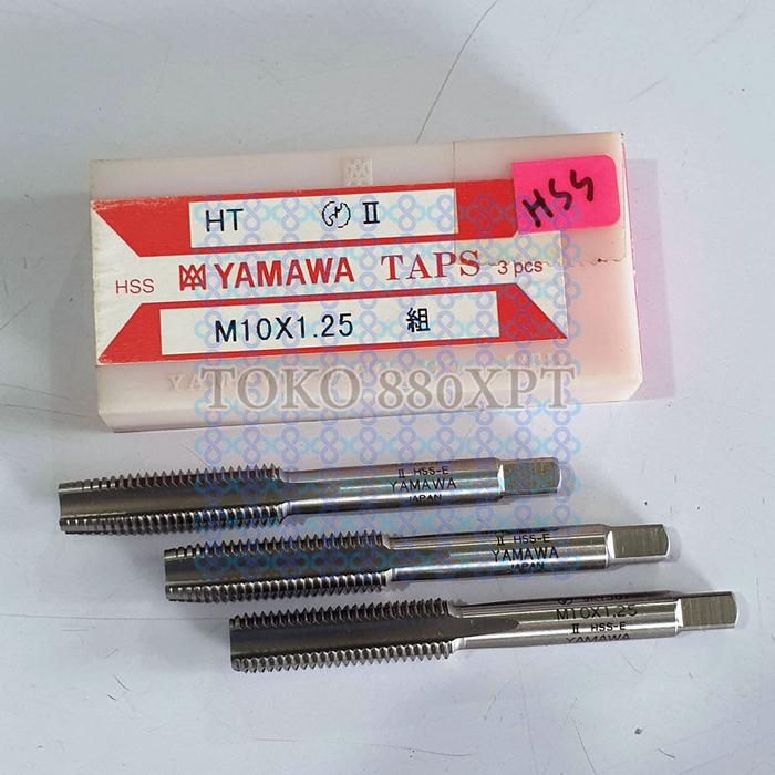 Jual Yamawa Hand Tap M10X1.25 M10 X 1.25 JIS HSS-E Japan - Kota Surabaya - 880xpt | Tokopedia