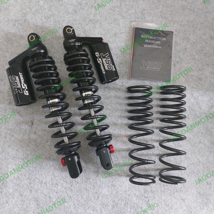 Jual YSS TWIN SHOCK G SPORT SMOOTH BLACK EDITION YAMAHA XMAX 350MM - Kota Surabaya - JAGOANMOTOR ...