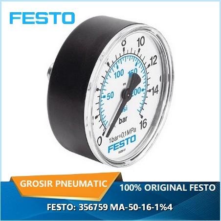 Jual FESTO 356759 MA-50-16-1/4 Pressure gauge - Kab. Tangerang - Grosir ...
