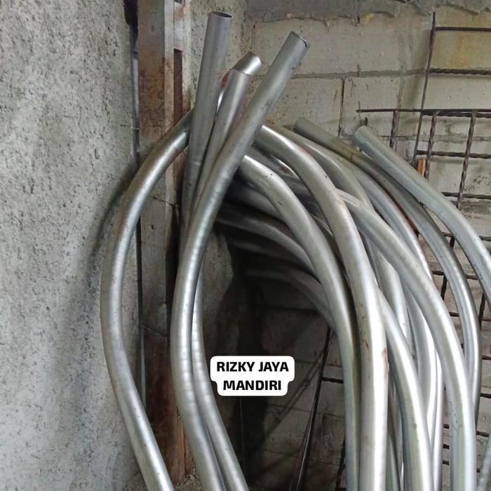 Jual Tiang Lampu PJU 2" inch, Stang Pipa Tiang Ornamen Lampu (Galvanis ...