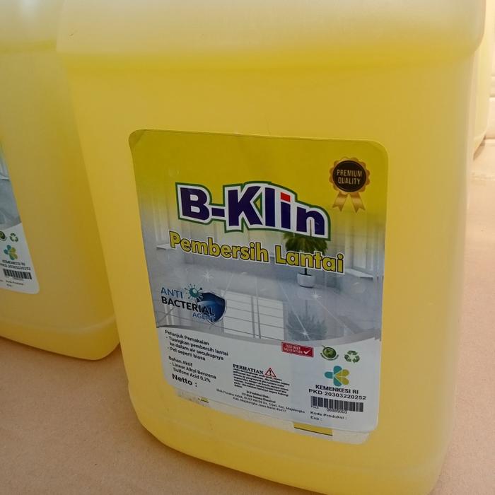 Jual Sabun Pembersih Lantai 5 Liter B-klin / Floor Cleaner 5000 Ml B ...