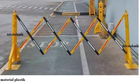 Jual safety gate expandable barrier board,palang pagar lipat Pembatas ...