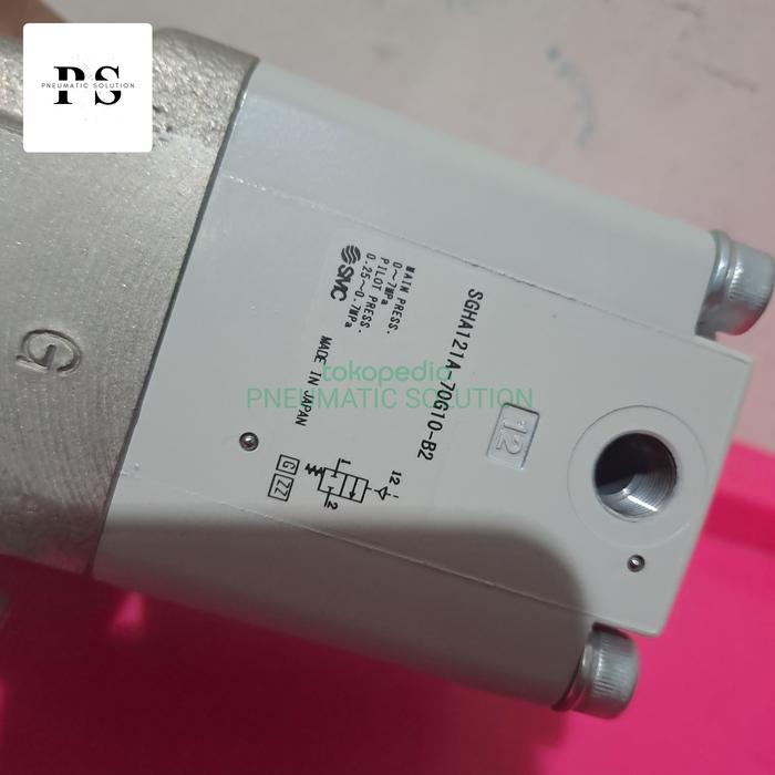 Jual SOLENOID VALVE/PILOT VALVE SMC SGHA121A-70G10-B2 SMC COOLANT VALVE - Jakarta Barat ...