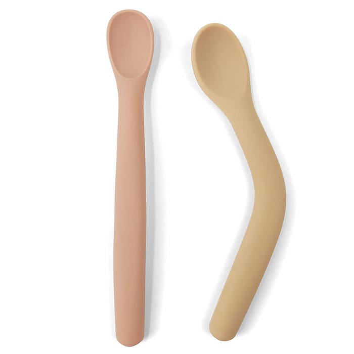Jual Ersie Silicone Baby Food Spoon Set - Apricot+Orange - Jakarta ...