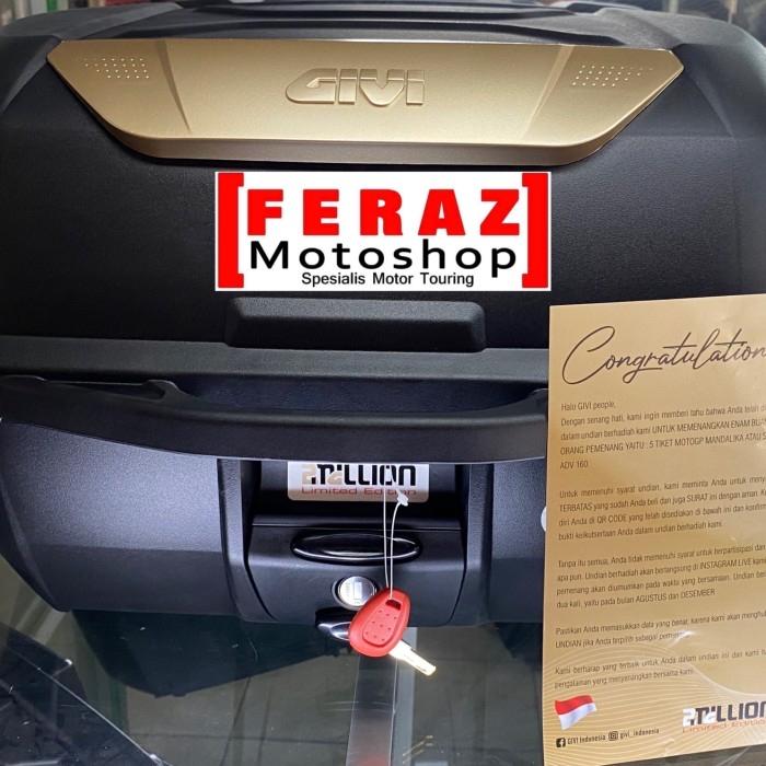 Jual Box motor GIVI E43NTL Limited Edition E43 Gold Series - Kota ...