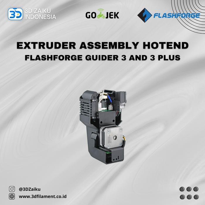 Jual Original Flashforge Guider 3 and 3 Plus Extruder Assembly Hotend ...