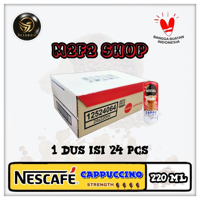 Jual Kopi Nescafe Ala Cafe Cappuccino Kaleng | Can - 220 ml (Harga ...