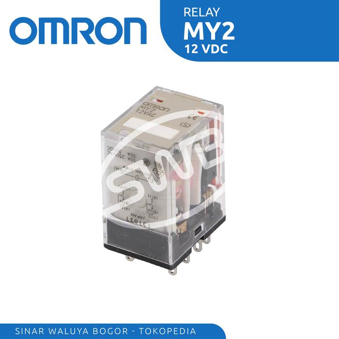 Jual Relay Omron MY2 12vdc, 24vdc, 110vac, & 220vac - 12 VDC - Jakarta ...