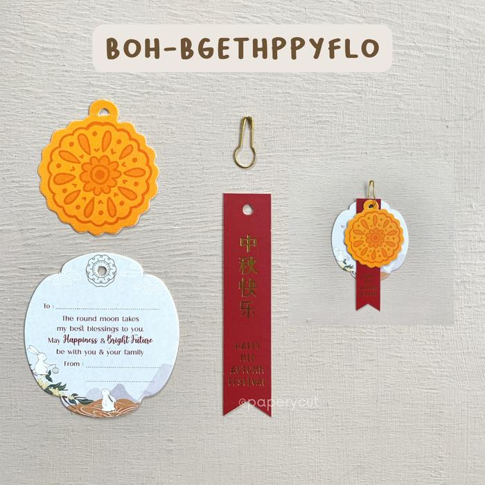 Jual Bundle Tag - Mooncake Mid Autumn Festival - Boh-bgethppyflo - Kab ...