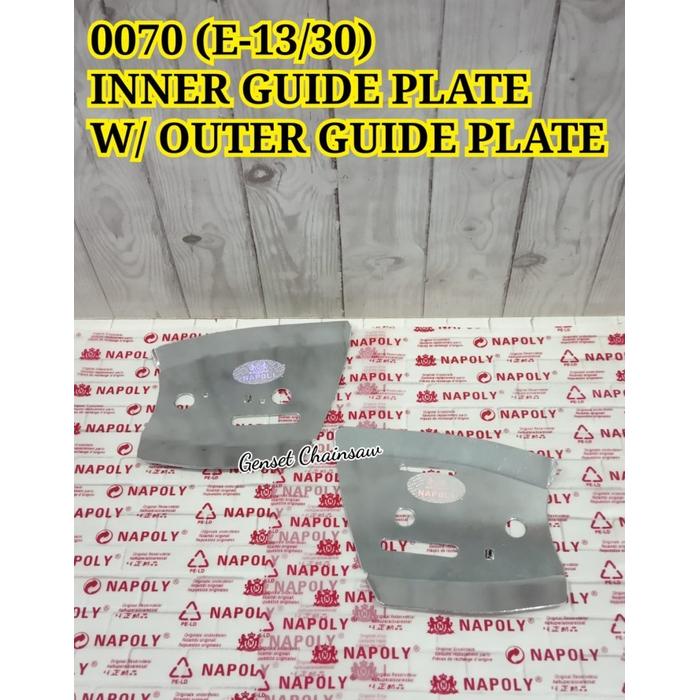 Jual Plat Bar Assy 070 Inner Guide Plate + Outer Guide Chainsaw Senso ...
