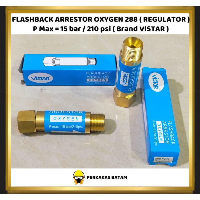 Jual Flashback Arrestor for Regulator Oxigen 288 Yamato - Kota Batam ...