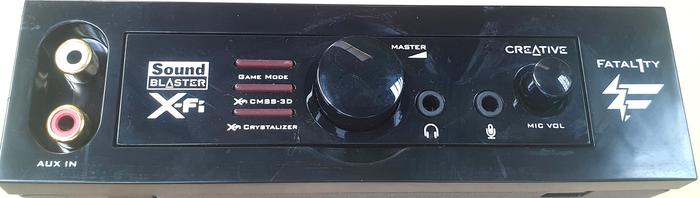 Jual Creative Labs Sound Blaster X-Fi Titanium Fatal1ty SB1110 (Panel ...