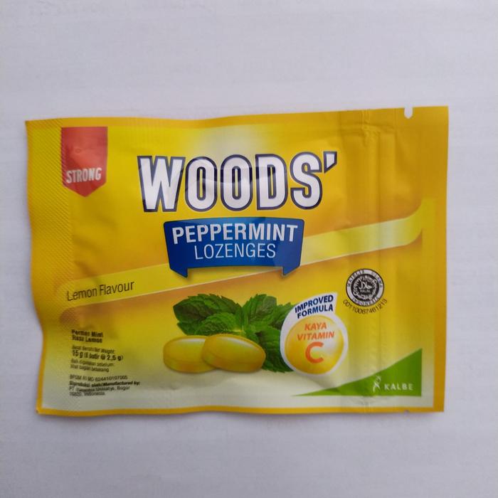 Jual WOODS LEMON - Wood's Permen Pelega Sakit Tenggorokan Batuk - Kota ...