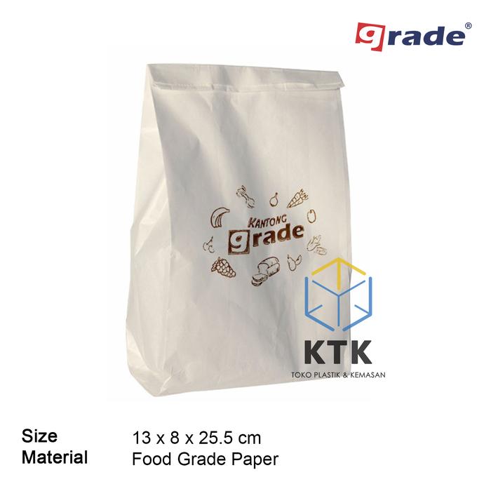 Jual Paper Bag Grade Gorengan 100s Motif Kantong Kertas Makanan Pastry ...