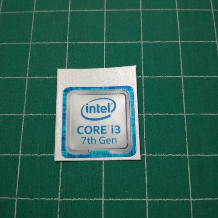 Jual Stiker Intel Core i3 Gen 3 Gen 4 Gen 6 Gen 7 Gen 10 Gen 11 i3 Gen3 ...