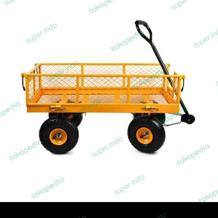 Jual TOOL CART KRISBO Troli Barang 300 Kg 139x62x115 Cm 4 roda lori ...