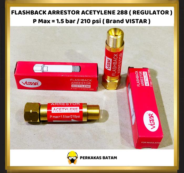 Jual Flashback Arrestor for Regulator ACT/LPG 288 Yamato - Kota Batam ...