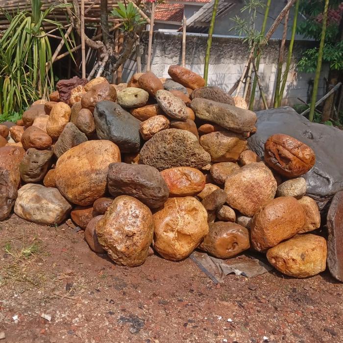 Jual Batu Taman Coklat Berbagai Macam Ukuran - Kab. Bogor - Taman Nuansa Indahh | Tokopedia