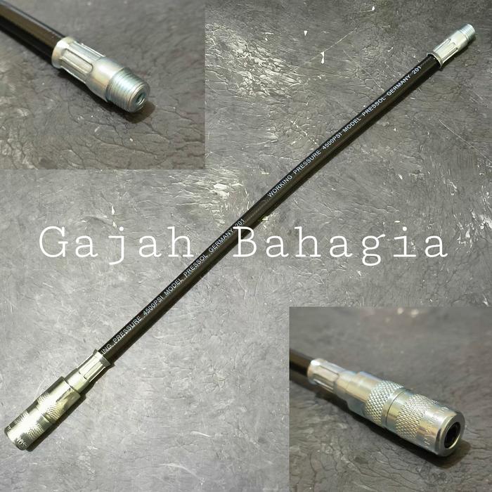 Jual Selang pompa gemuk manual tangan Grease gun Pressol Hose Nepel ...