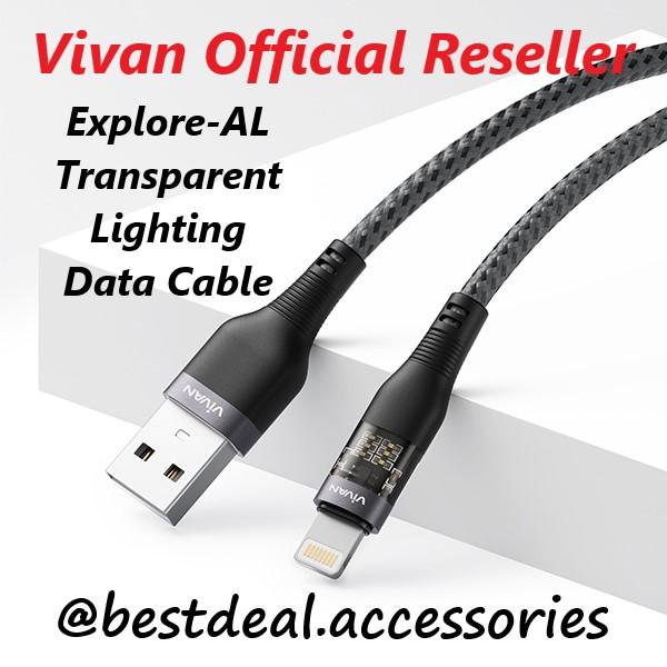 Jual Vivan Explore-AL Lightning Kabel Data Cable iPhone iPad 100cm 2.4A ...