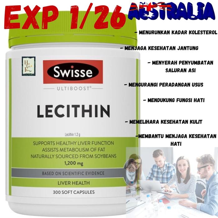 Jual Swisse Lecithin 300 capsule - Kota Tangerang - Health Gallery Store | Tokopedia