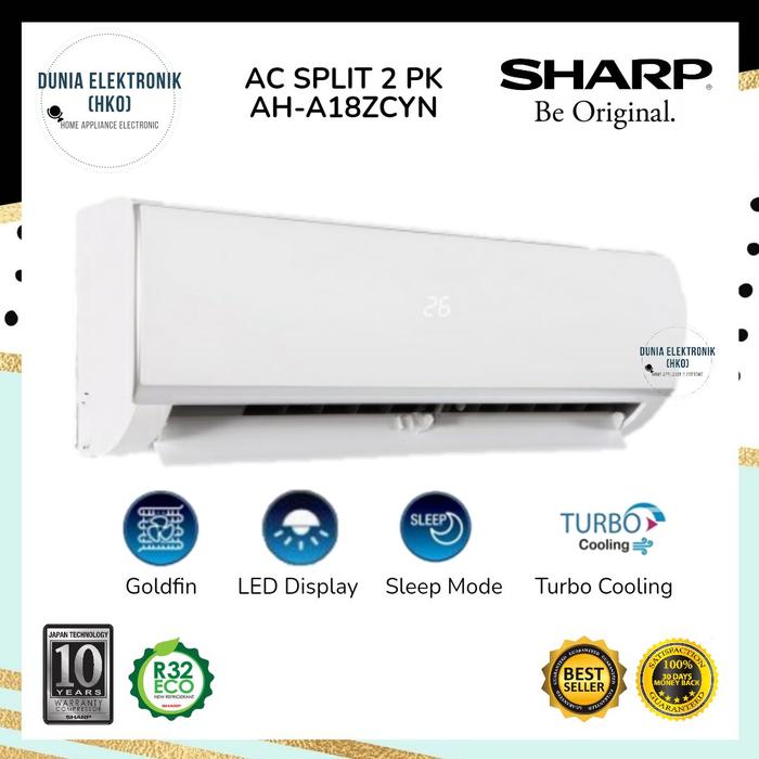 Promo AC SHARP AH-A18ZCYN 2 PK AC SHARP 18 ZCYN 18 ZCY 18ZCY LOW WATT ...