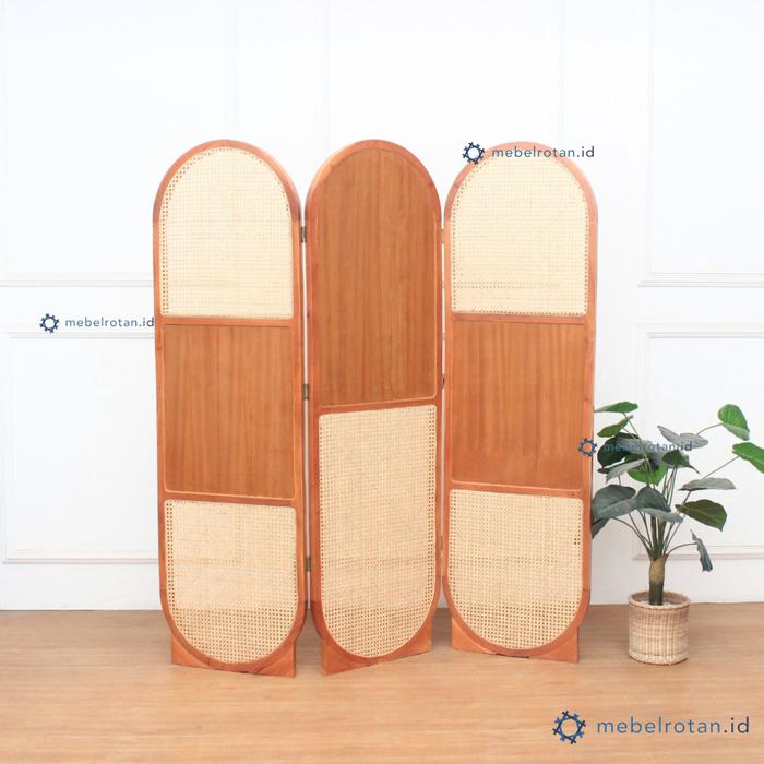 Promo Rana Rattan Divider / Sekat Ruang Rotan / Sekat Rotan / sketsel ...