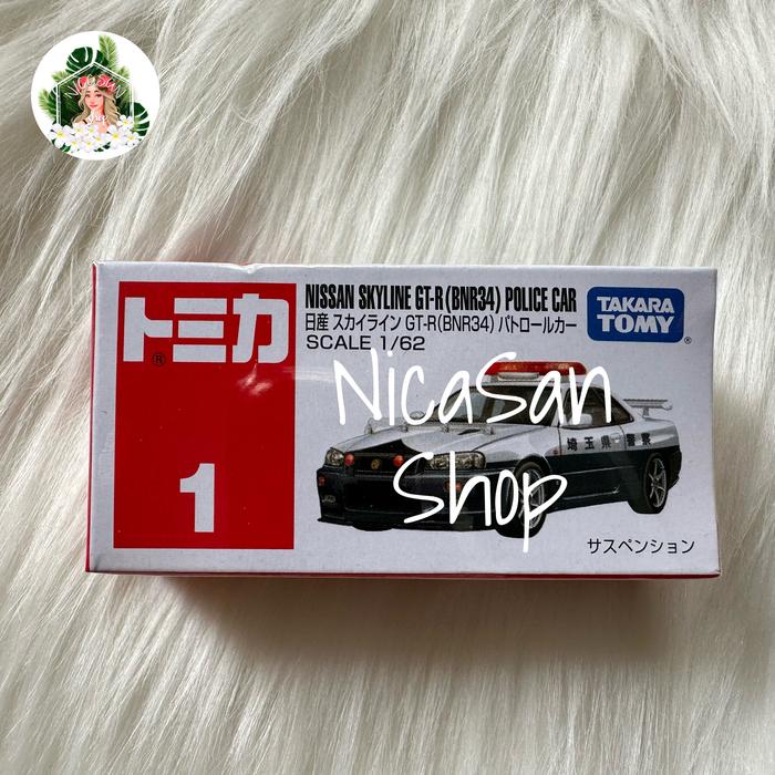 Jual TOMICA 1 Nissan Skyline GTR R34 BNR34 Police Car TAKARA TOMY - Kota Tangerang Selatan ...